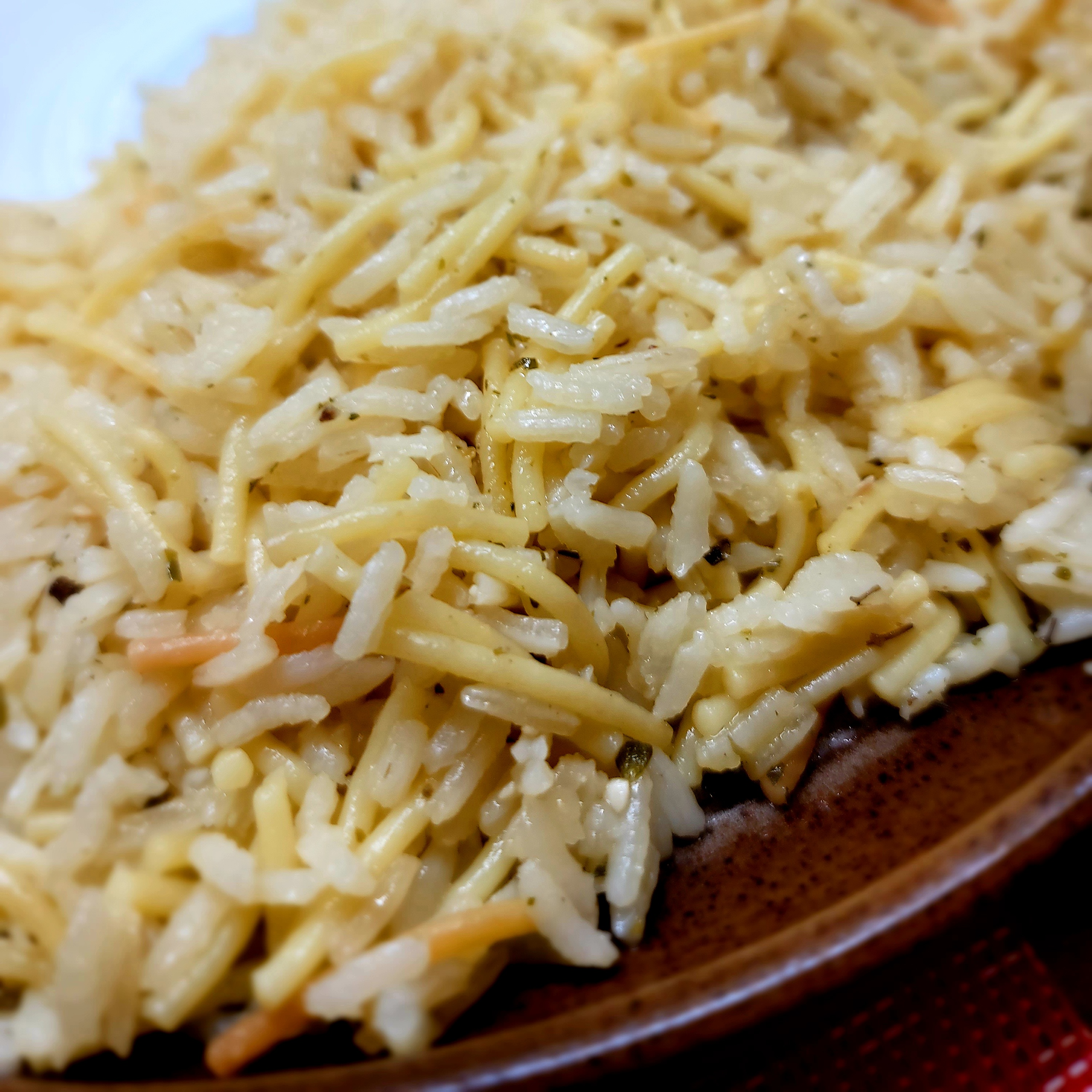 Garlic Rice Pilaf - Homemade on a Weeknight