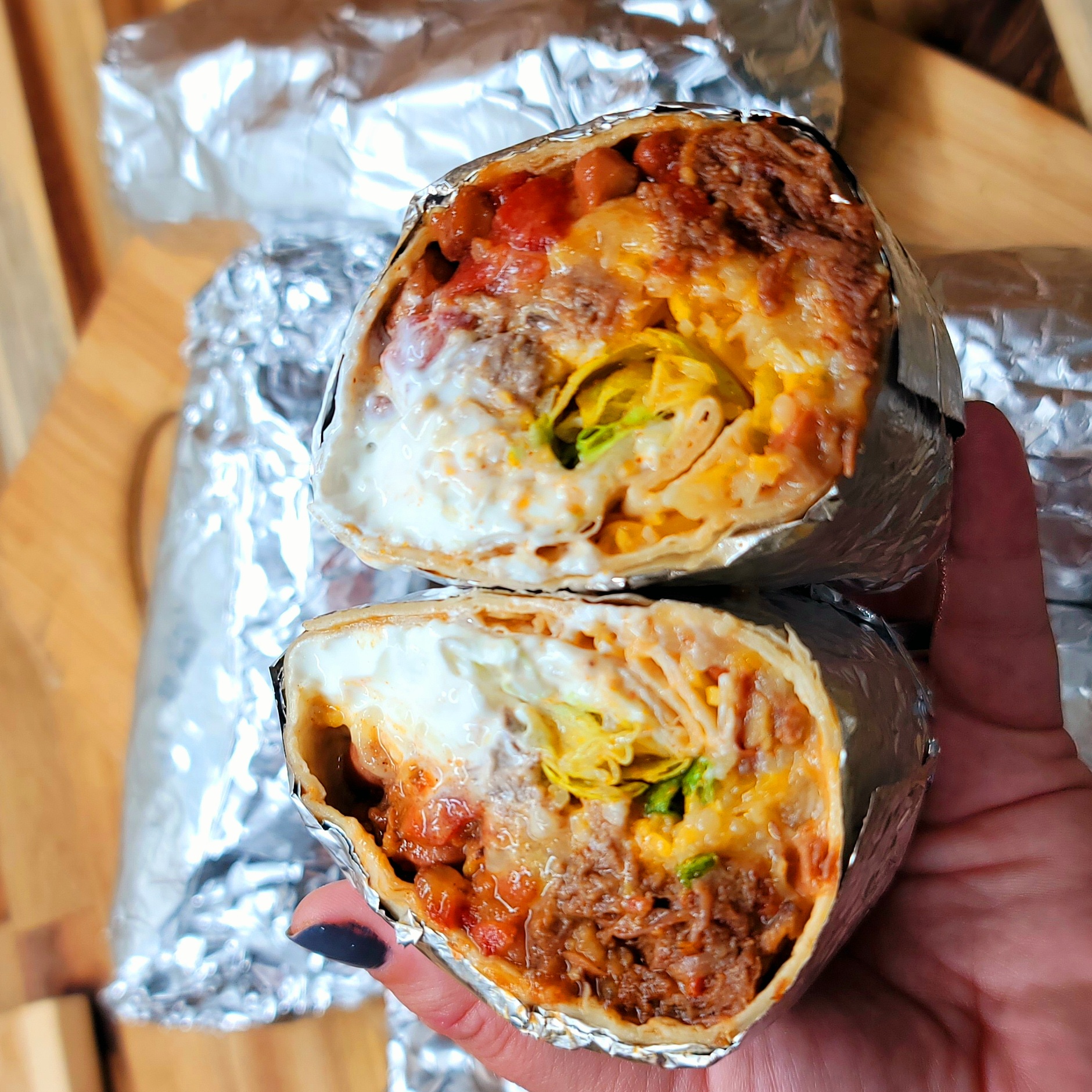 Shredded Beef Burritos - Homemade on a Weeknight