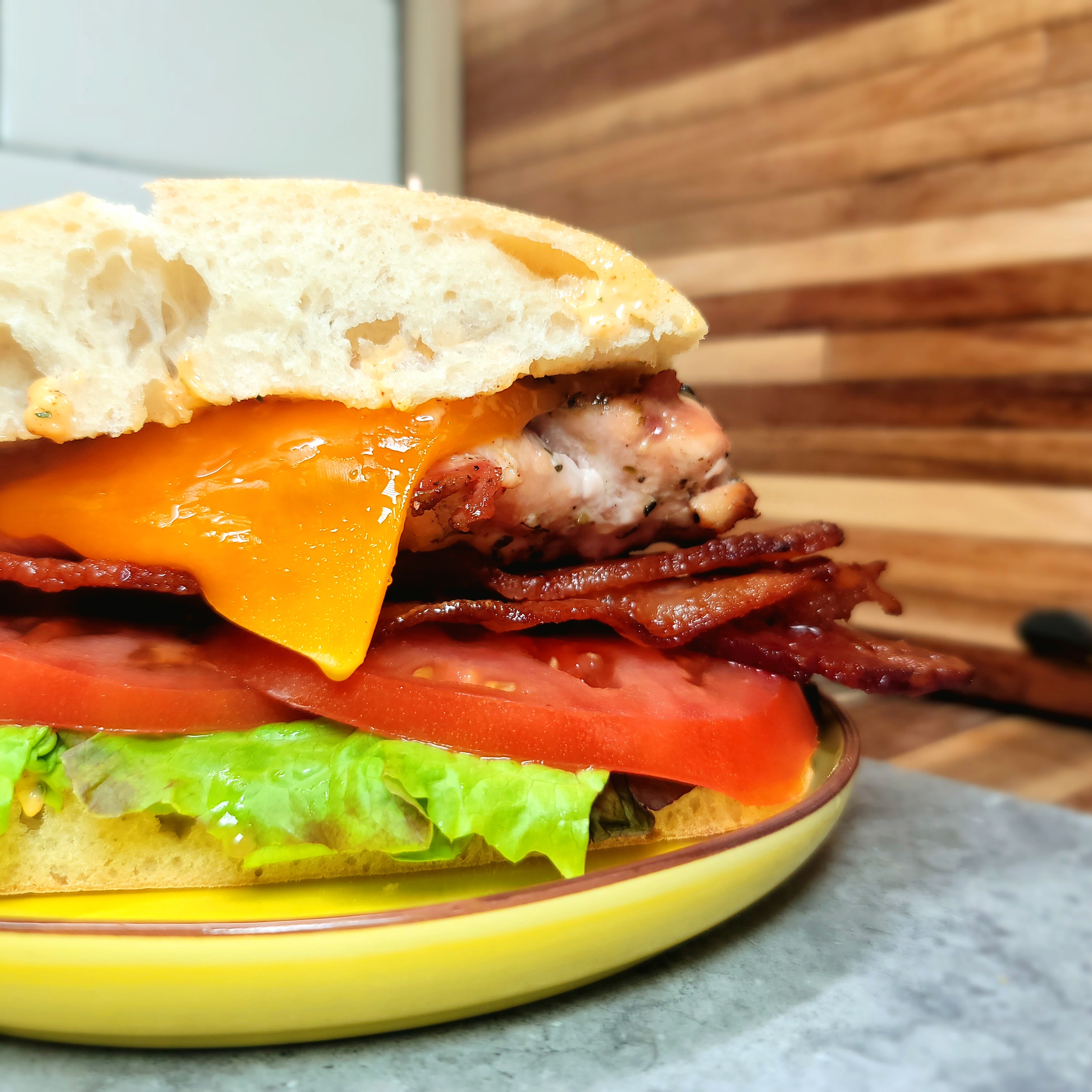 Grilled Chicken BLT - Homemade on a Weeknight