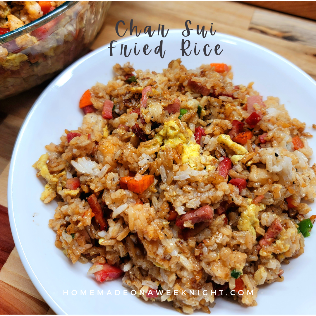 Char Sui Fried Rice - Homemade on a Weeknight