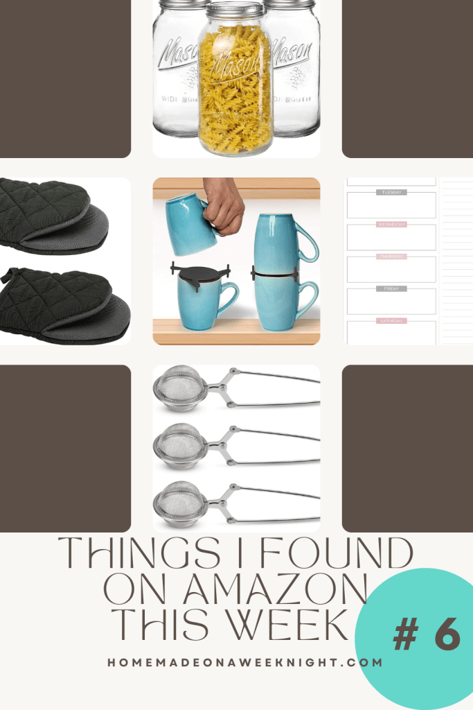Things I Found on Amazon this Week - #6 - Homemade on a Weeknight