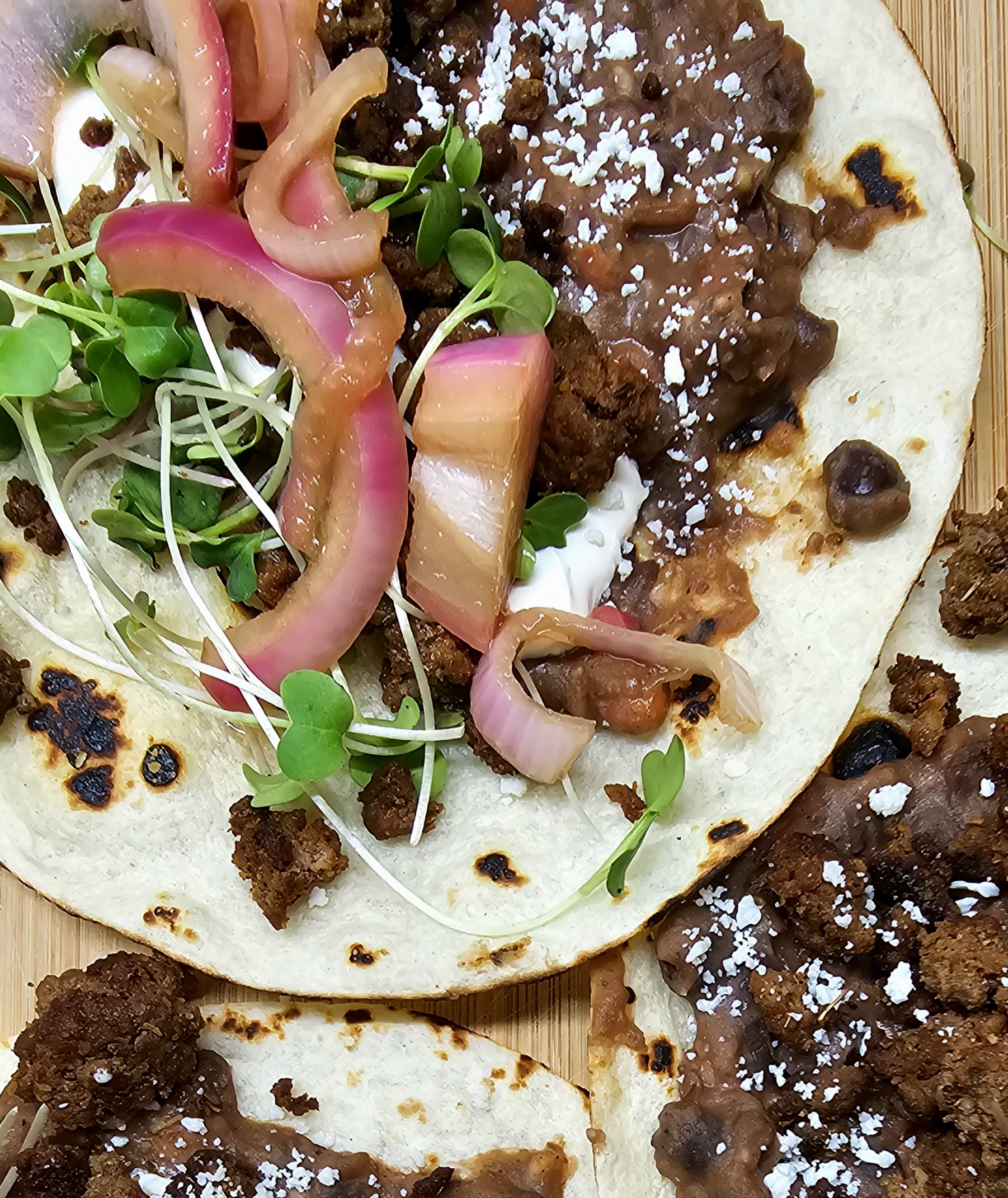 Beef & Black Bean Tacos - Homemade on a Weeknight