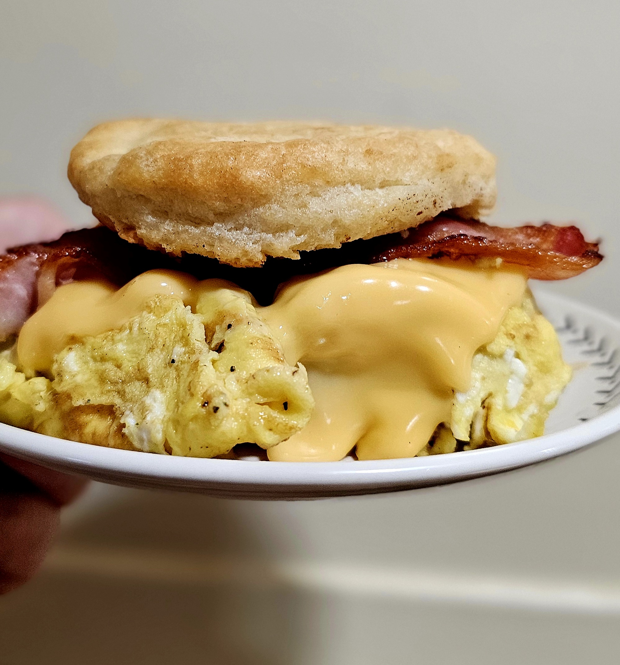 BEC Breakfast Biscuit - Homemade on a Weeknight