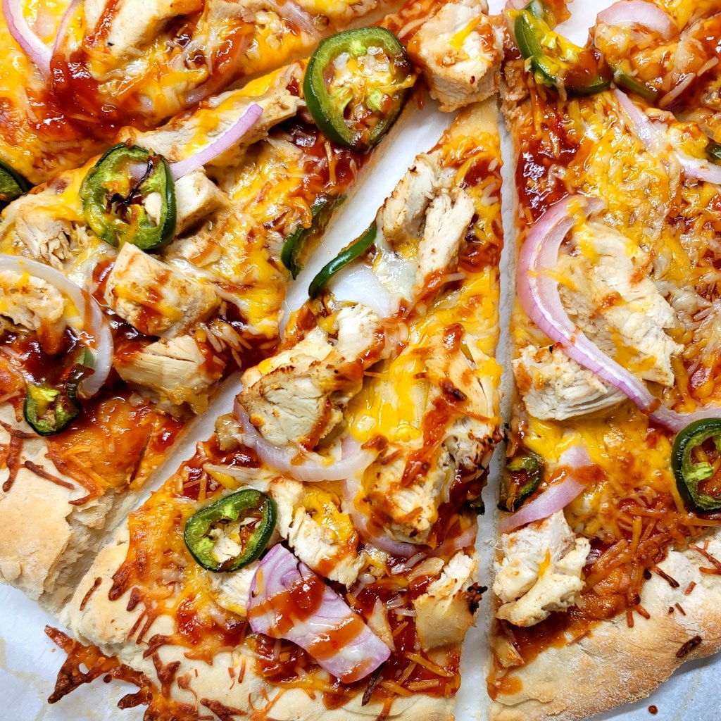 Kickin' Chicken Pizza - Homemade on a Weeknight