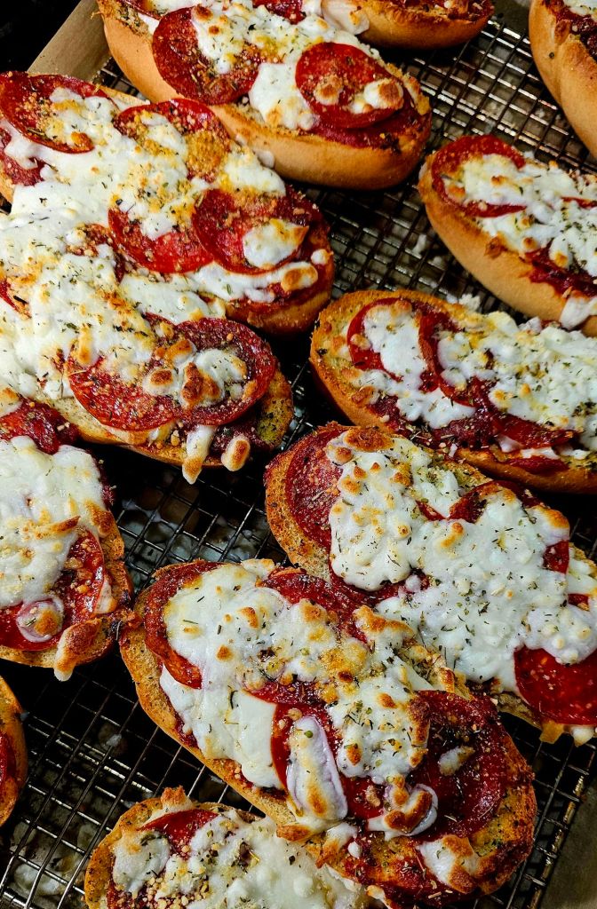Individual French Bread Pizzas - Homemade on a Weeknight